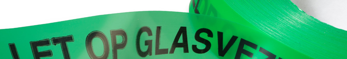 Waarschuwingslint: Voor het signaleren van ondergrondse kabels en ...